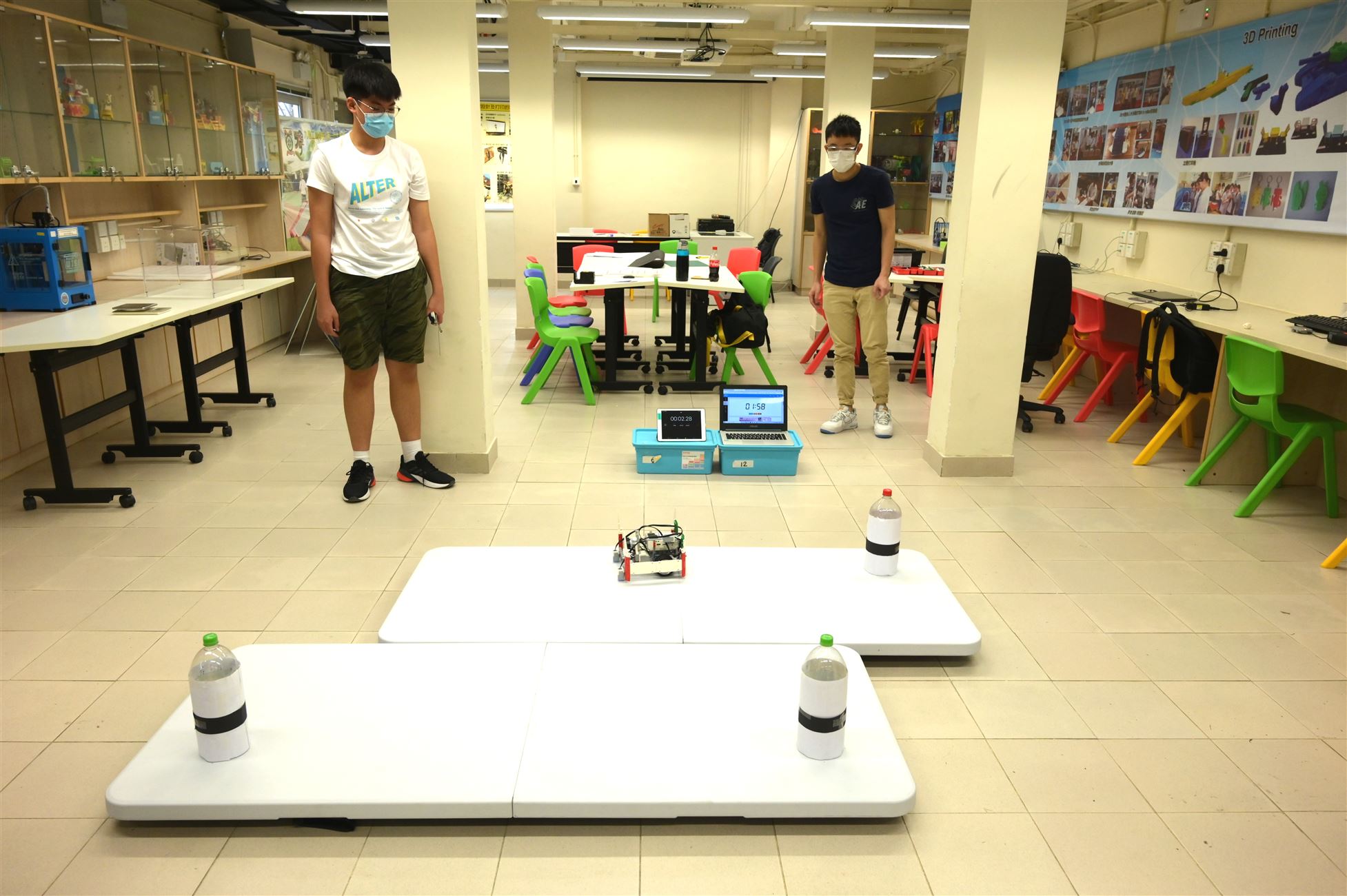 Robofest Bottle Sumo 機械人相撲比賽